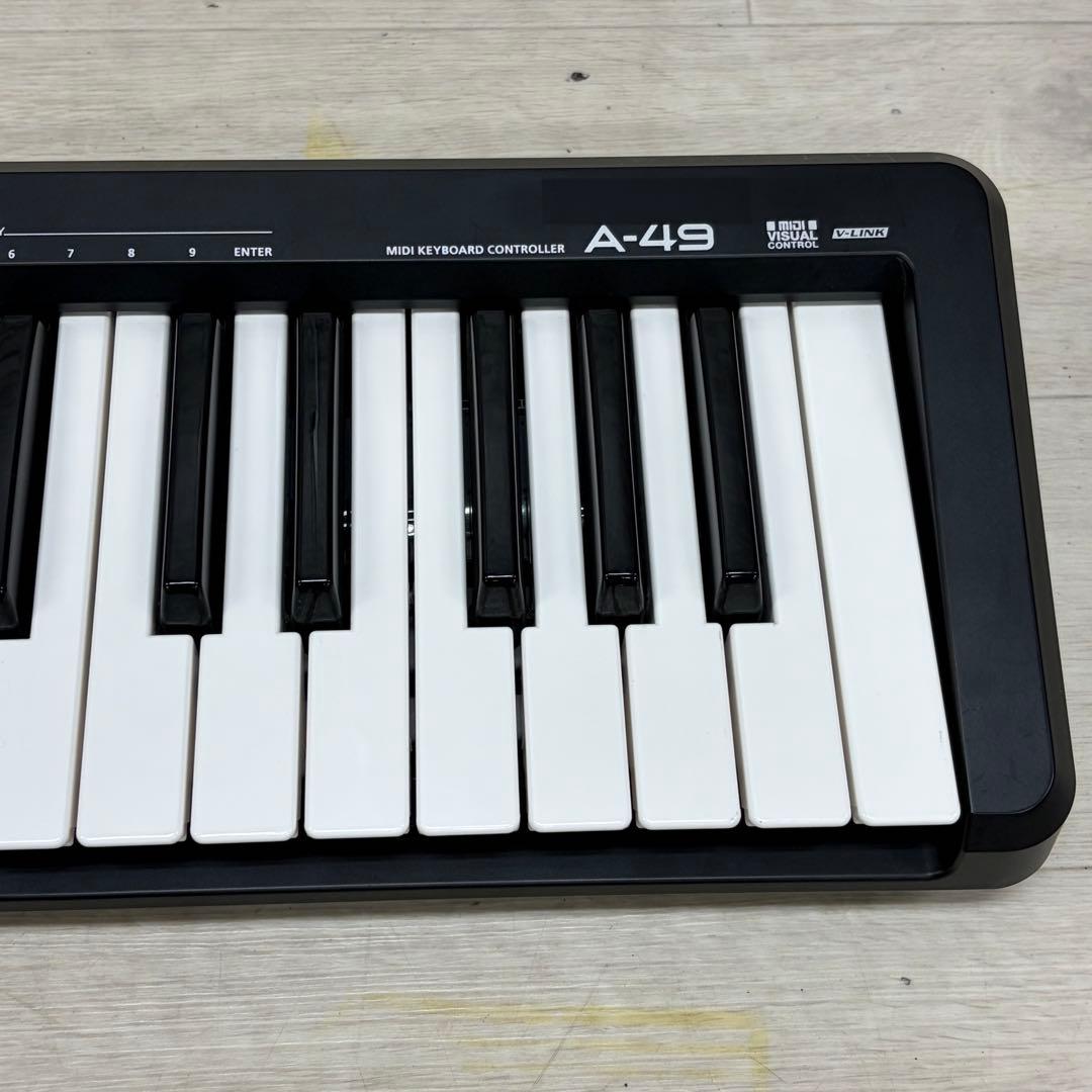Roland ローランド 49鍵盤 USB MIDIキーボード A-49 ⑥