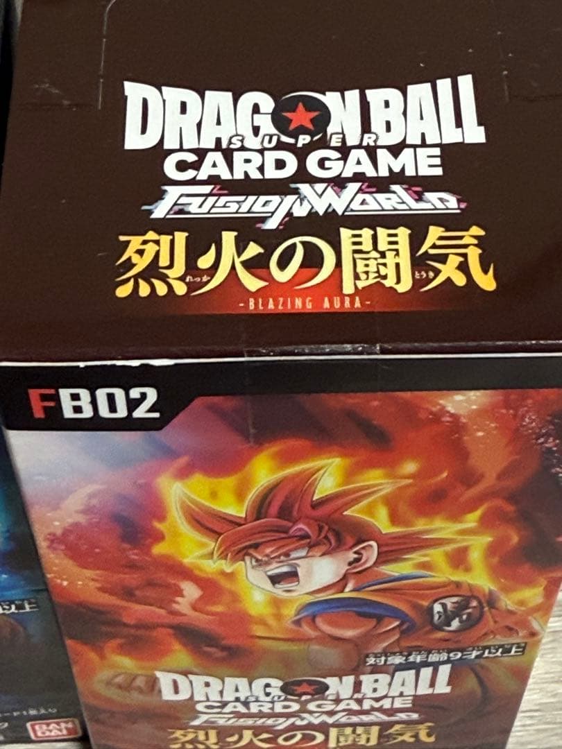 ドラゴンボールカードフュージョンワールド覚醒の鼓動　烈火の闘気2BOX