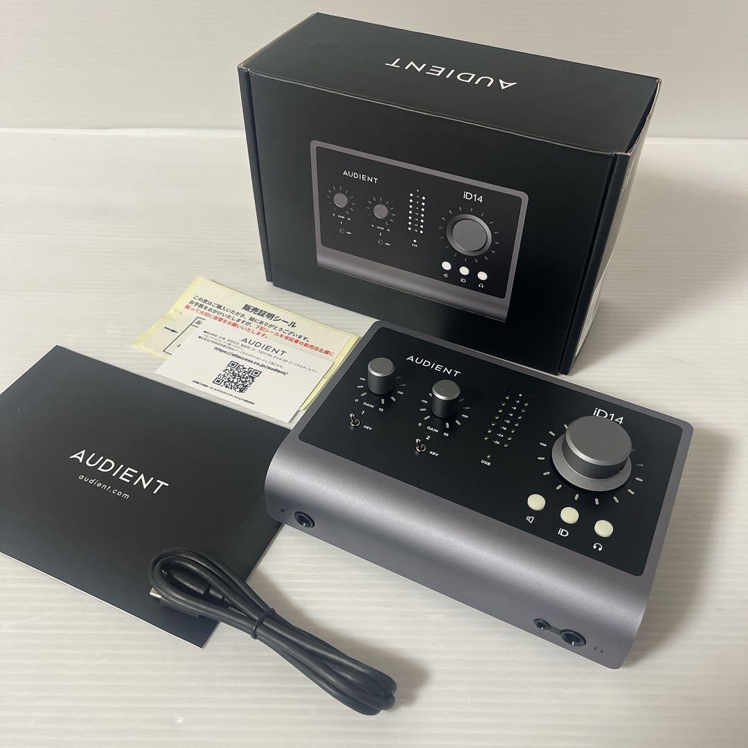 【新品同様】AUDIENT iD14mkII オーディオインターフェイス