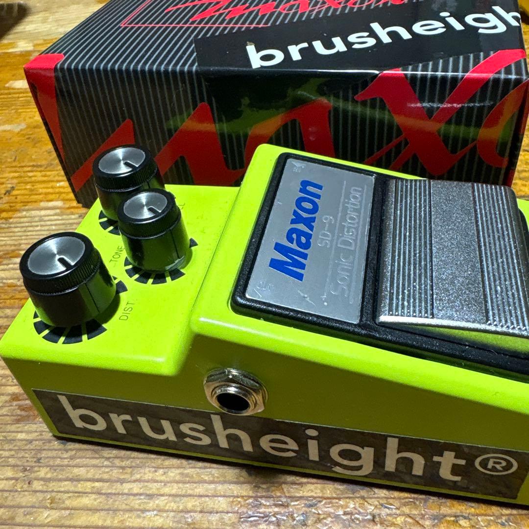 ギター brush eight Maxon SD-9