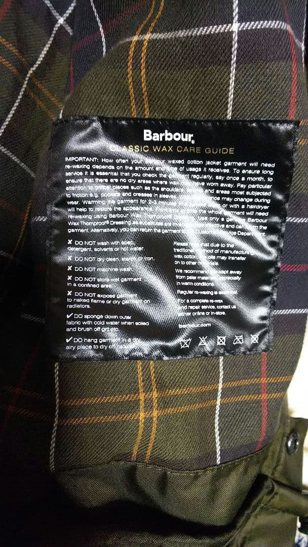 Barbourバブアートランスポートワックスジャケット