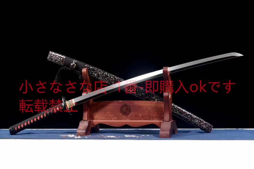 高輝度鏡面武士刀『珊瑚』武具　刀装具　日本刀　模造刀 居合刀