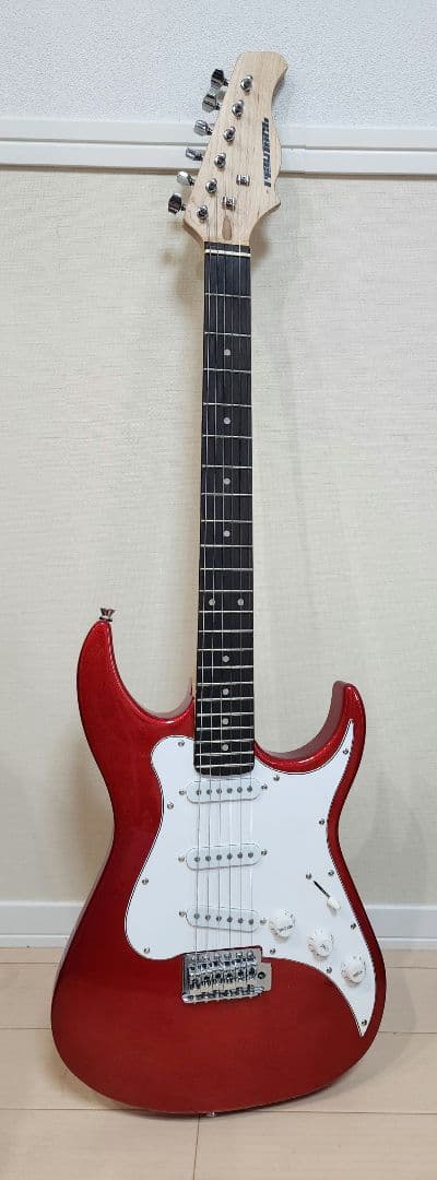 PLAYTECH エレキギター ST250 Rich Red ストラト オマケ付