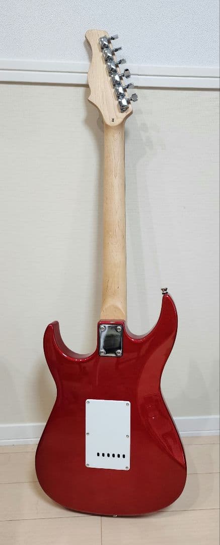 PLAYTECH エレキギター ST250 Rich Red ストラト オマケ付