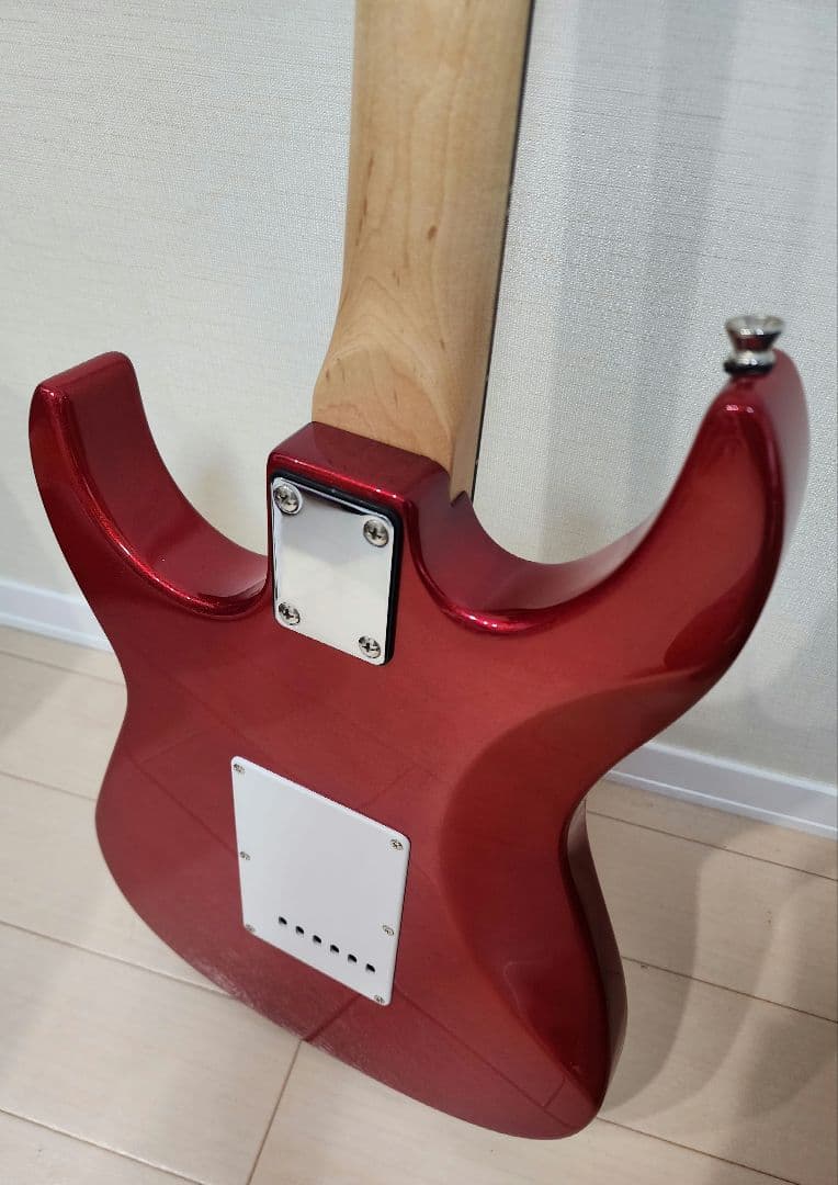 PLAYTECH エレキギター ST250 Rich Red ストラト オマケ付