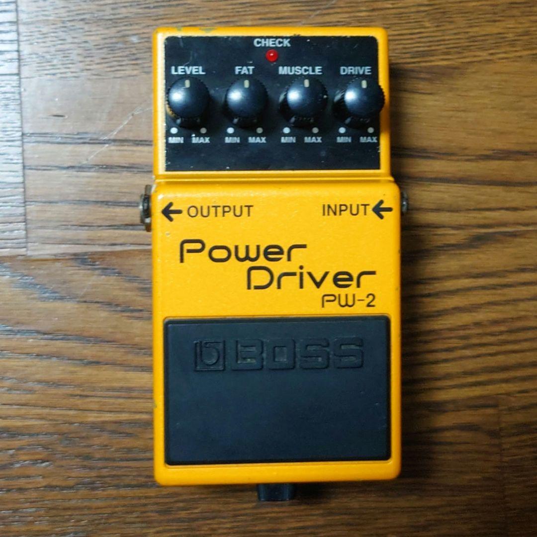 珍品★BOSS Power D PW-2 ギターエフェクター★中古