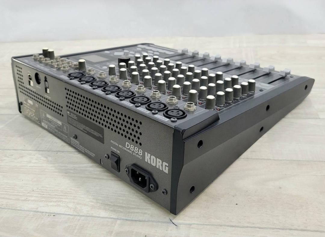 【良品】KORG 80GBHD 8トラックMTR D888 ②