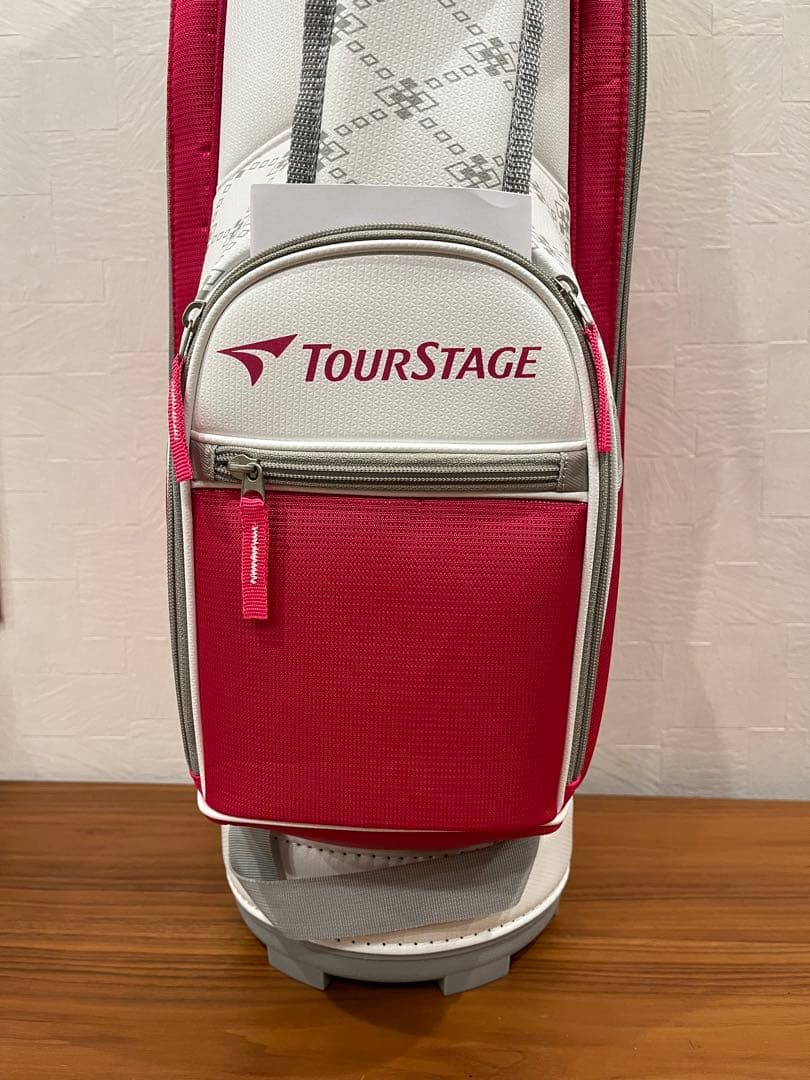 TOURSTAGE キャディバッグ ピンク