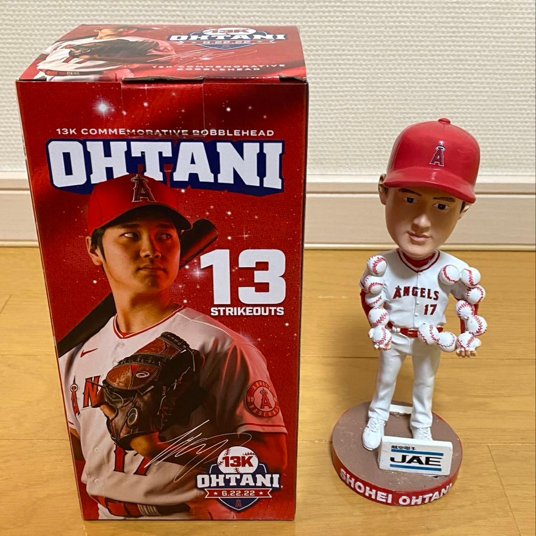 大谷翔平 ボブルヘッド 13ストライクアウト