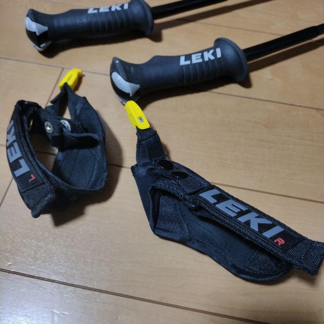 レキ　LEKI スキーストック　カーボン　105cm　スキーポール