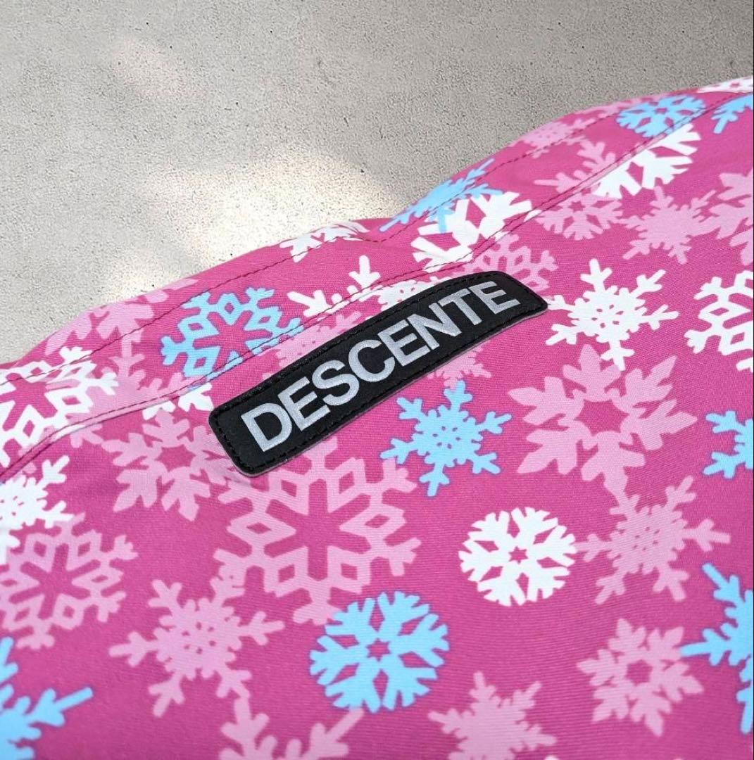 【美品】DESCENTE ヒートナビ スキーウェア 140cm