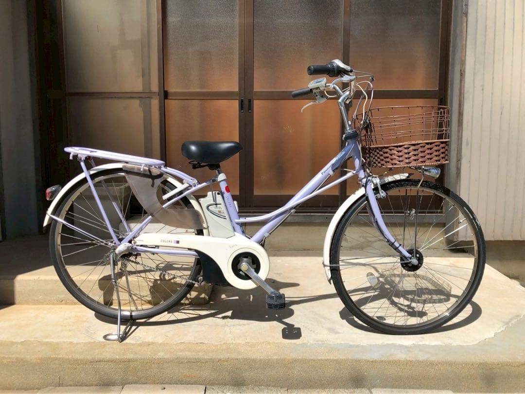 電動自転車　№1887 パナソニック　カラーズ　26インチ