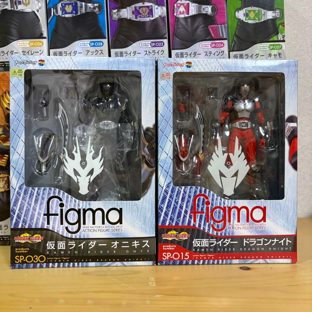 Figma 仮面ライダードラゴンナイト 14体 & オルタナティブゼロ　セット