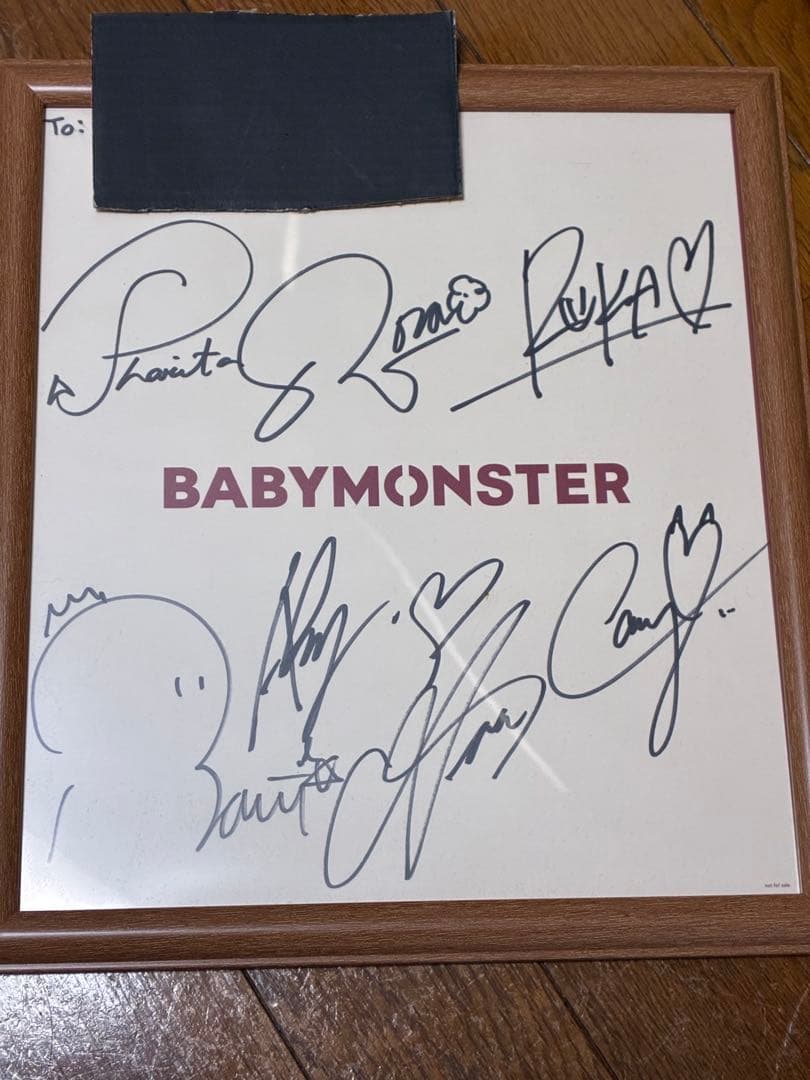 BABY MONSTER 1stオフラインサイン会　全員サイン