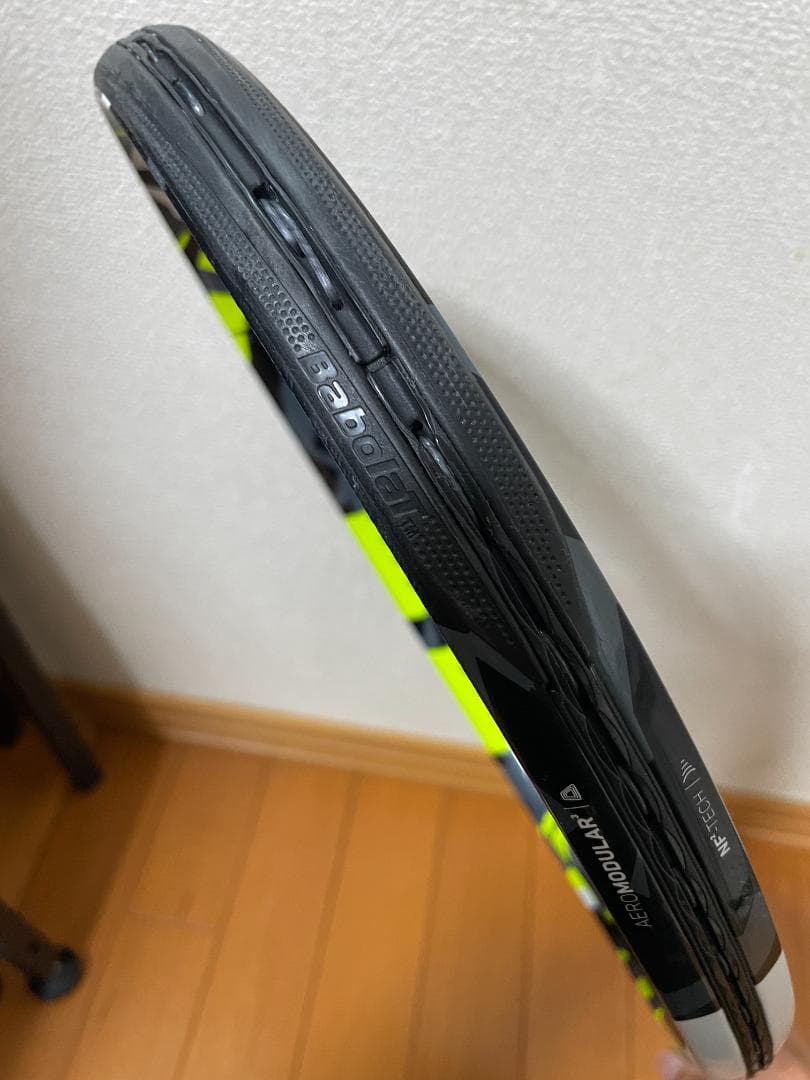 Babolat Pure Aero + バボラ ピュアアエロプラス グリップ2