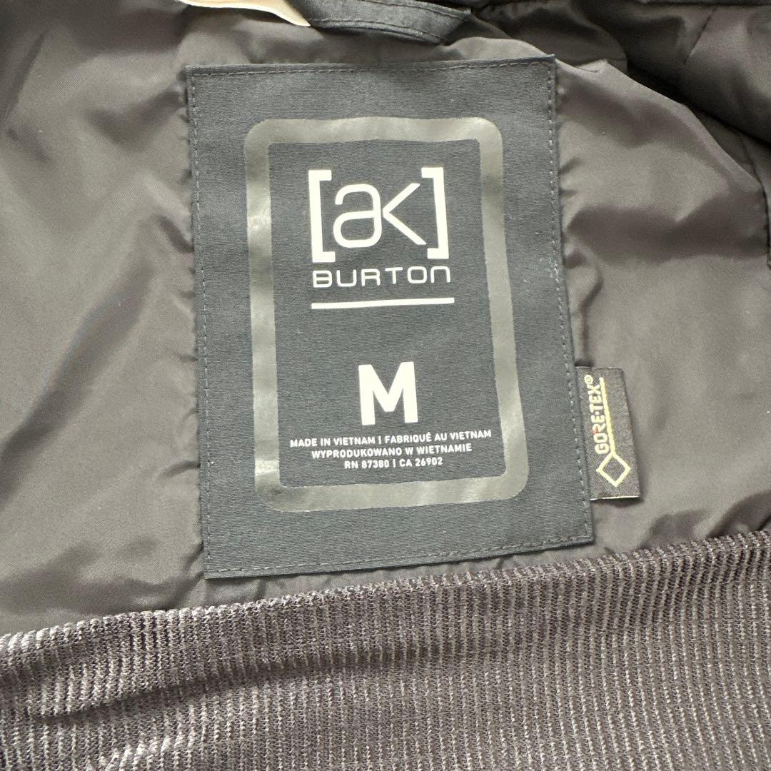 Burton [ak] ブラックスノーボードウェア　Ｍサイズ
