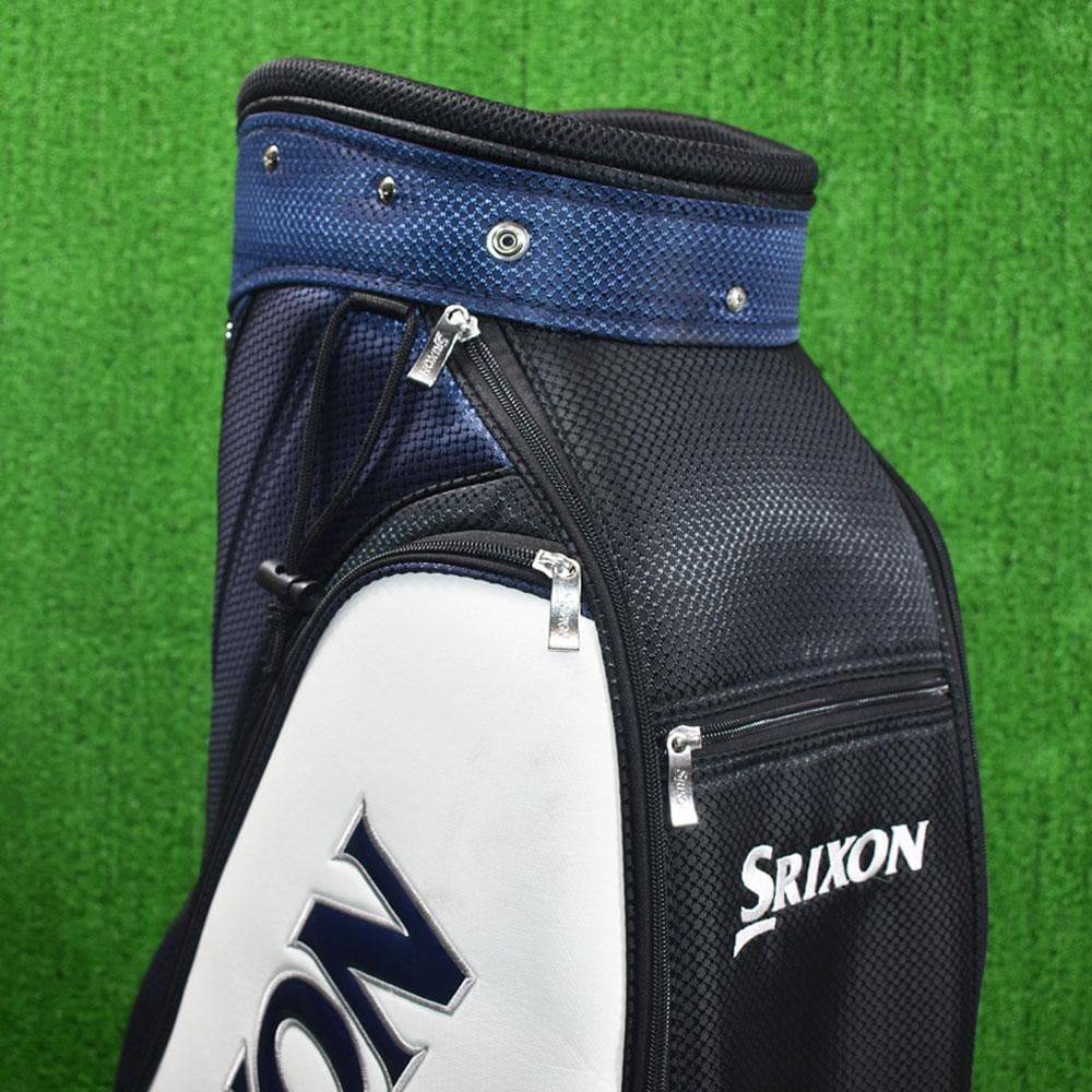 SRIXON/スリクソン ゴルフ キャディバッグ９型【ネイビー】美品！