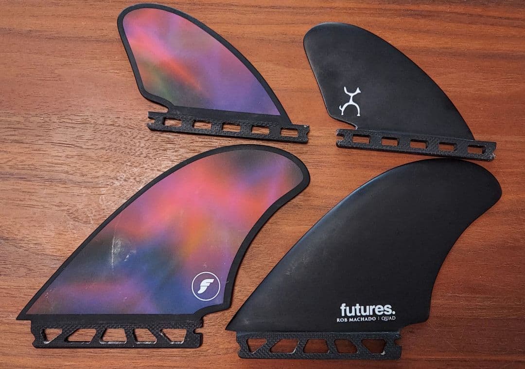 Rob Machado Quad futures フィンセット