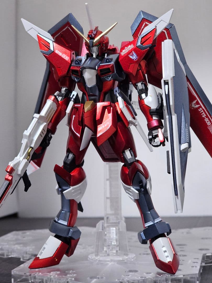 HG イモータルジャスティス　全塗装完成品