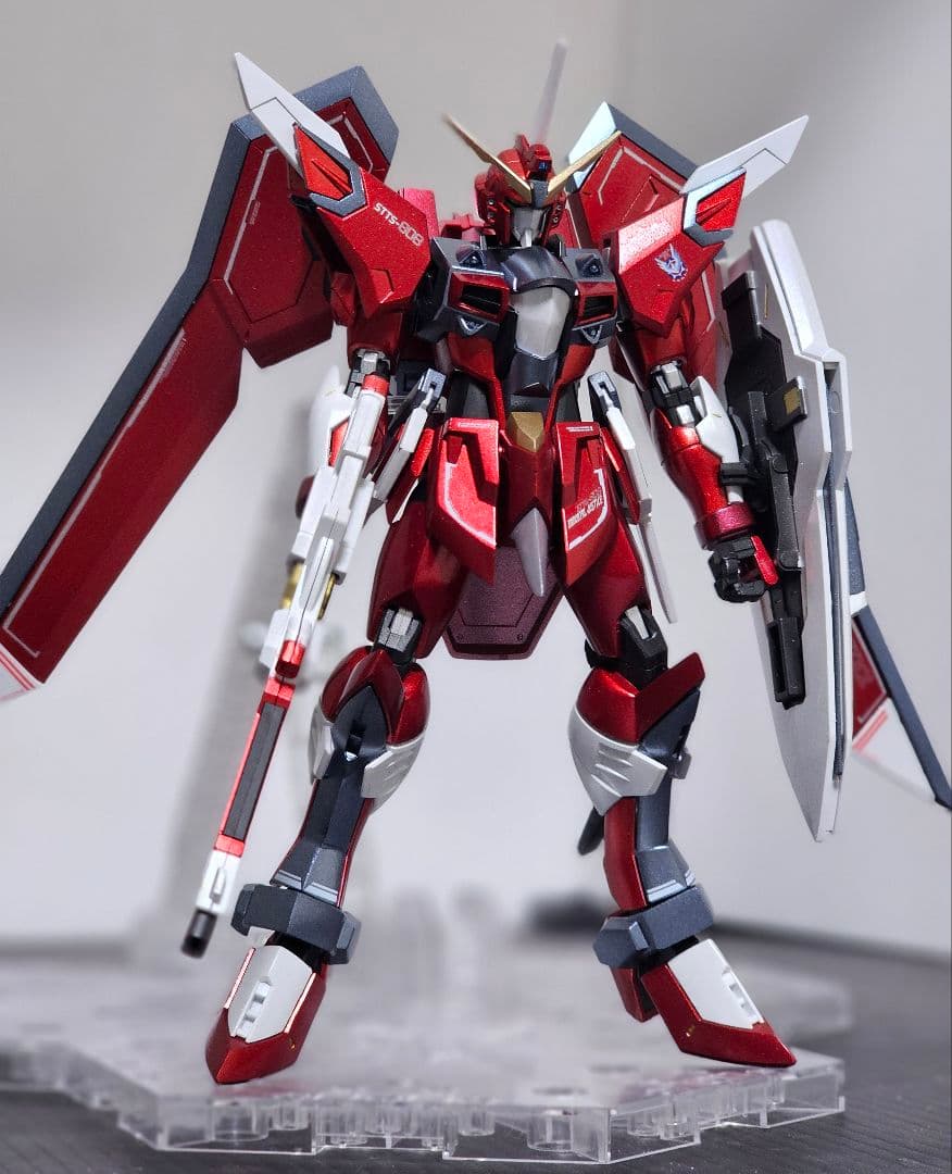 HG イモータルジャスティス　全塗装完成品