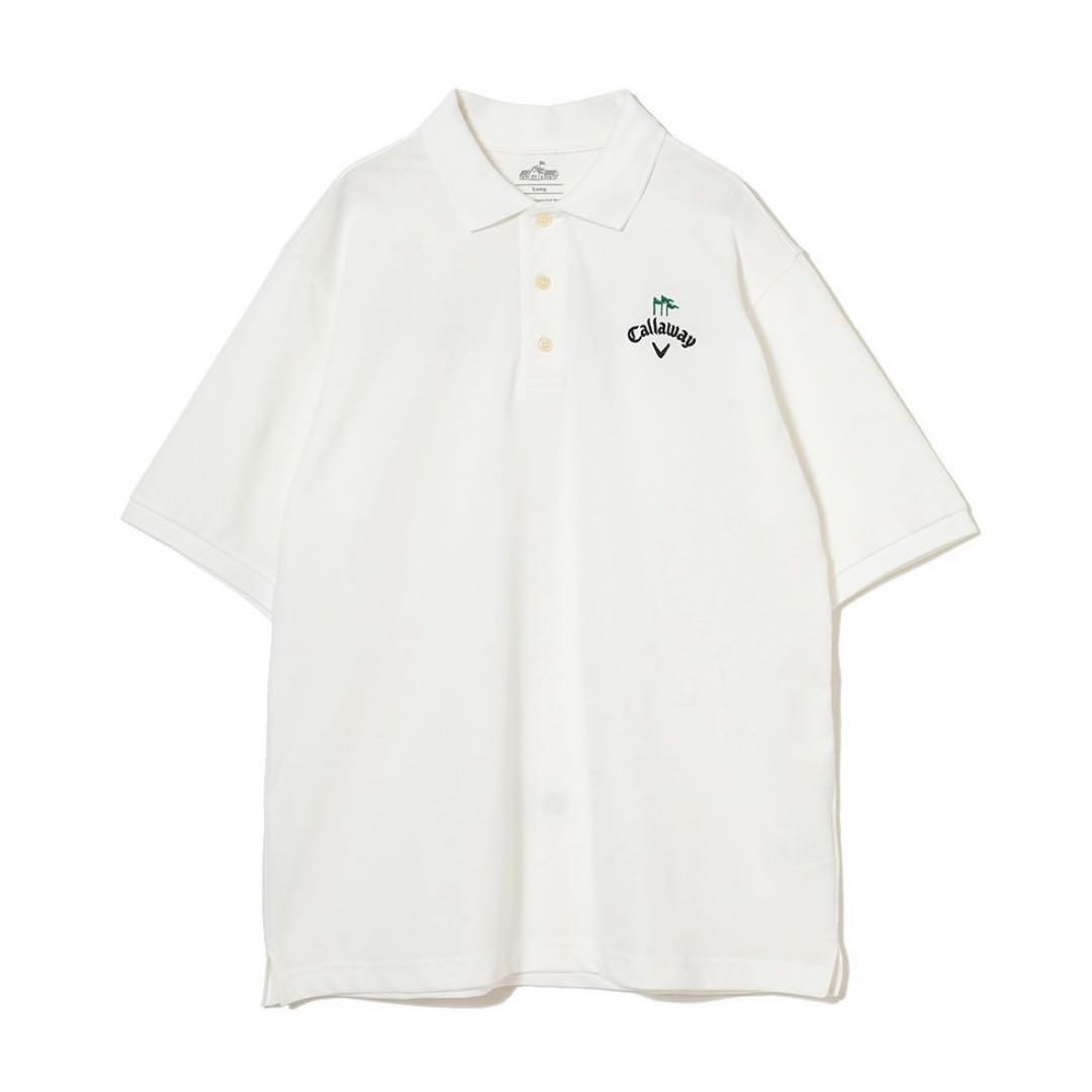Callaway CLUBHAUS Polo White コラボ L
