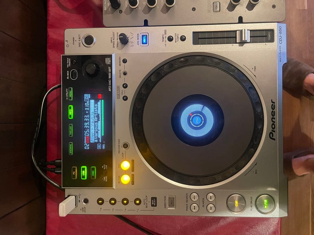 DJ機材 Pioneer CDJ850 X2 DJM-250-K