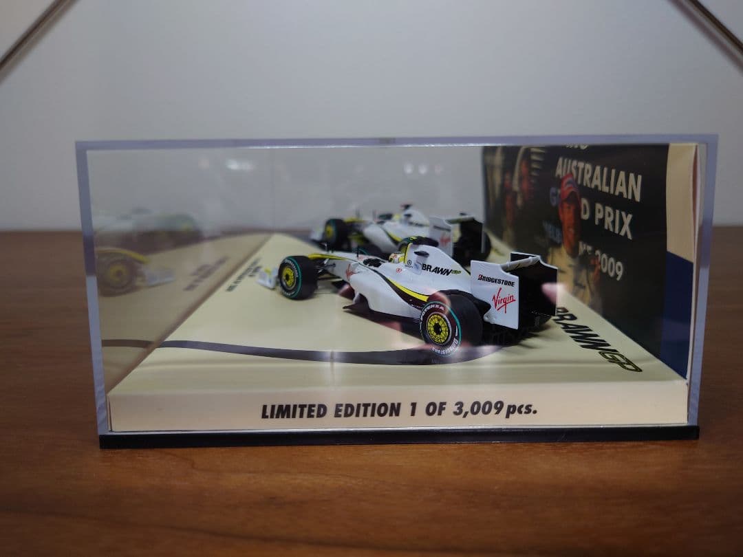 限定 1/43 ブラウンGP 2009 オーストラリアGP 1-2FINISH