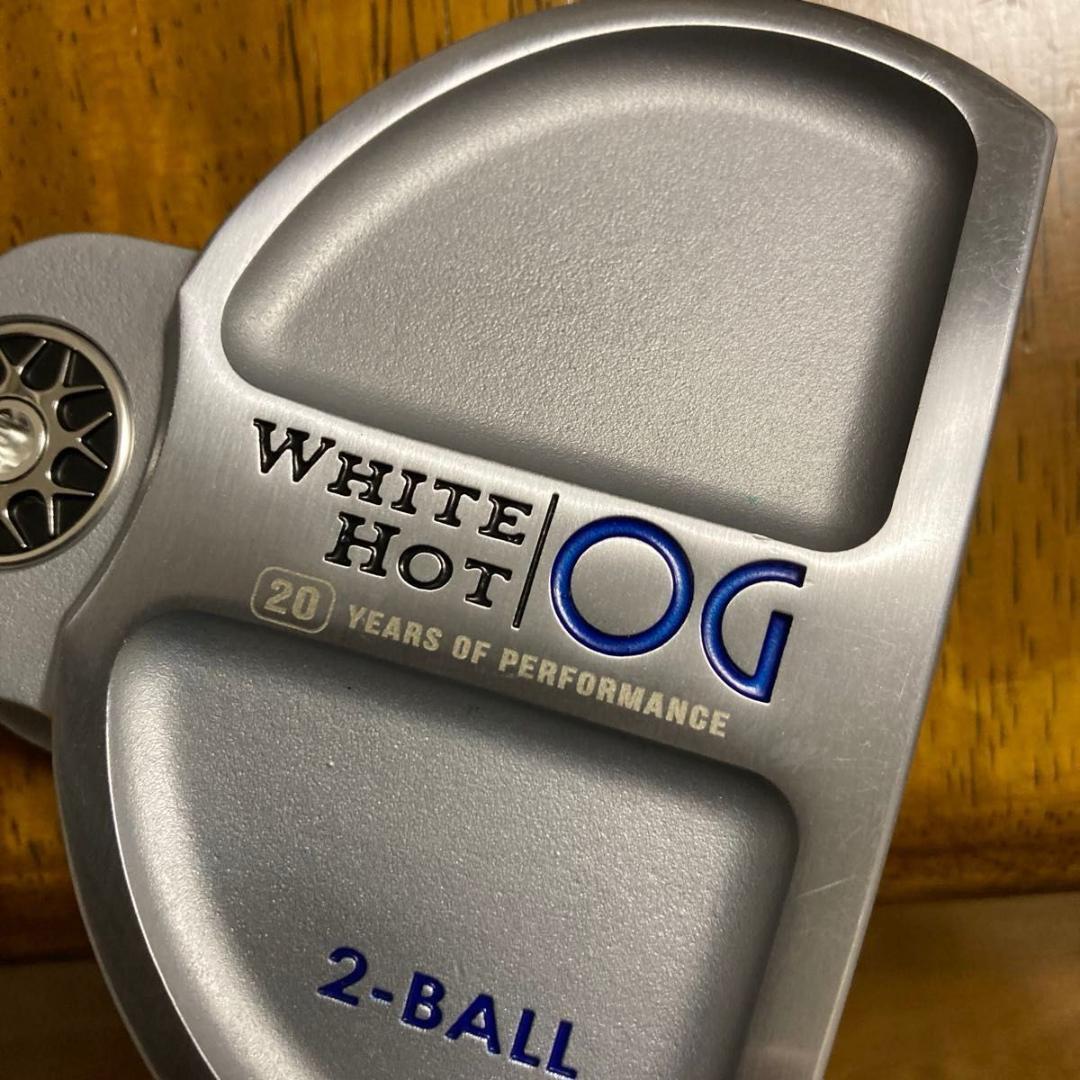 【美品】ODYSSEY WHITE HOT OG 2-BALL パター