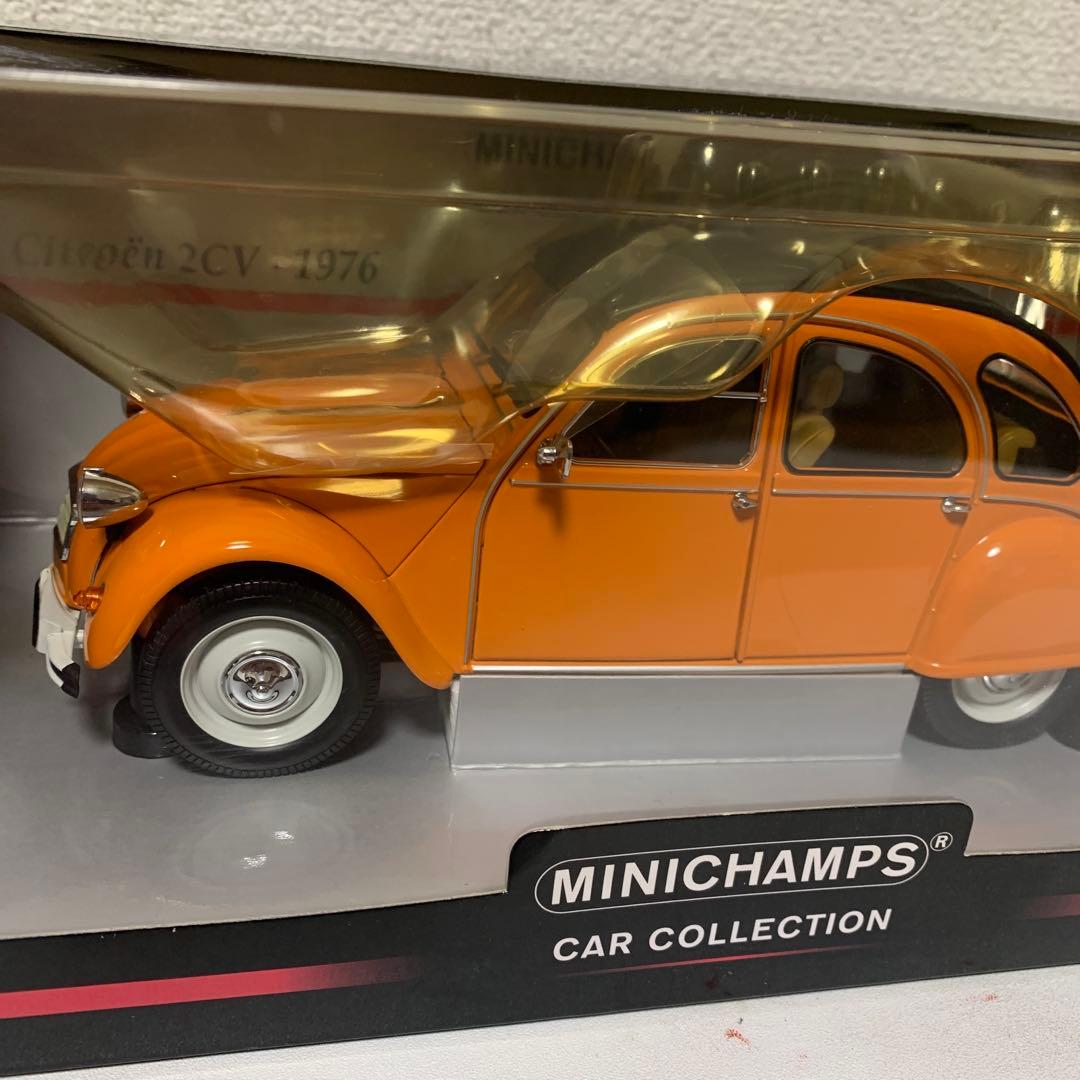 MINICHAMPS Citroën 2CV 1976 オレンジ