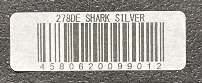 デニイロ　278 シャークシルバー★希少★限定値下げ！