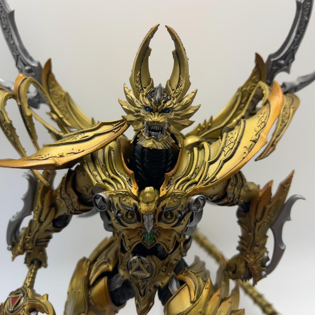 フィギュア　魔戒可動 光覚獣身 ガロ 「牙狼＜GARO＞ -魔戒ノ花- 」