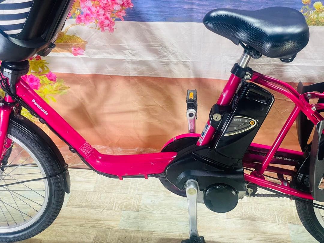 人気モデル！ギュット⭐️12AHパナソニック子供乗せ電動アシスト自転車Y3250