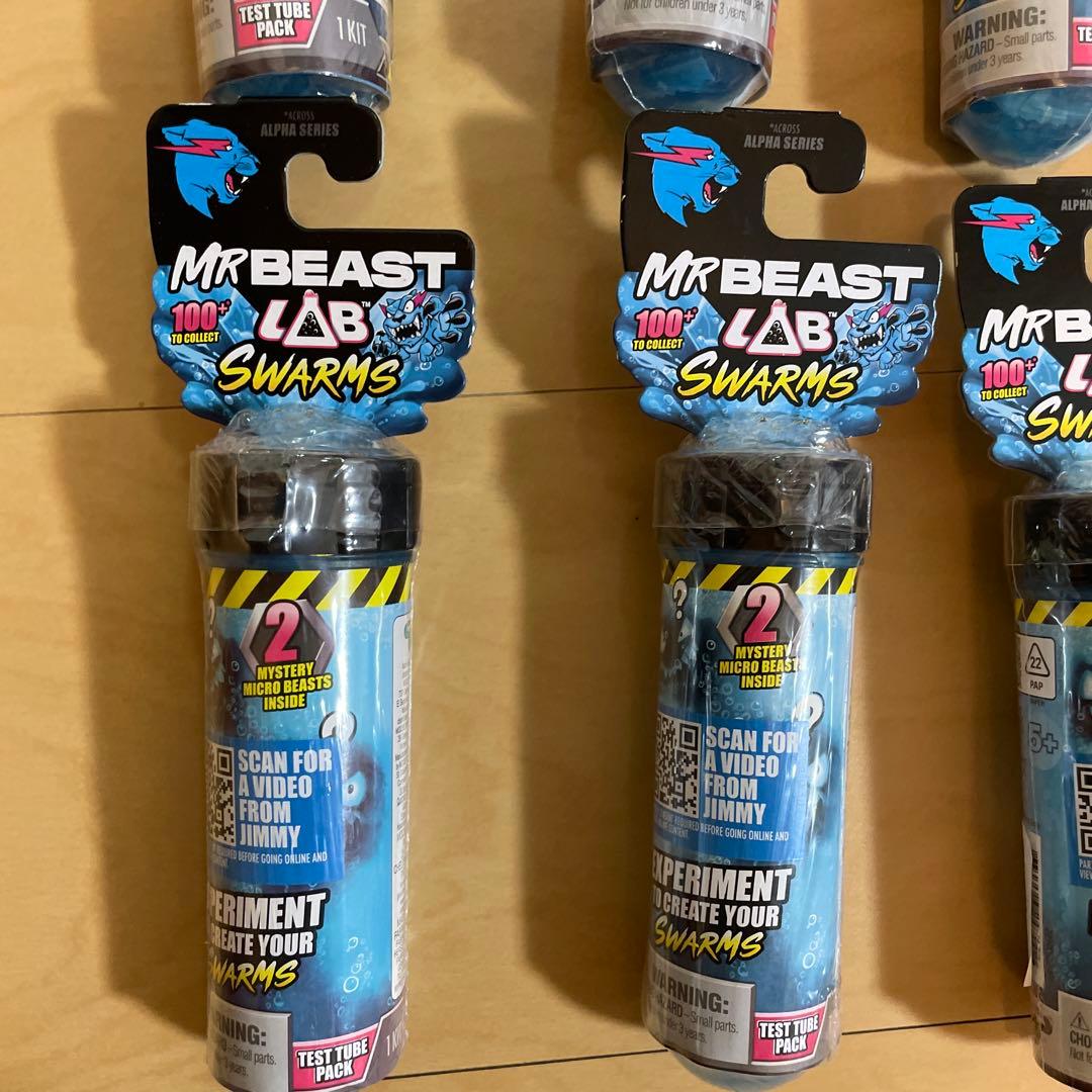 6セット ミスタービースト ラボ Mr Beast Lab Swarms 第一弾
