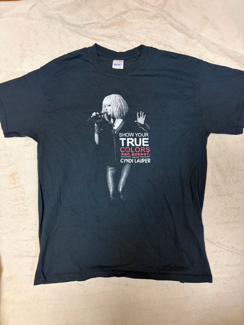 Cyndi Lauper （シンディ・ローパー）ライブグッズTシャツ