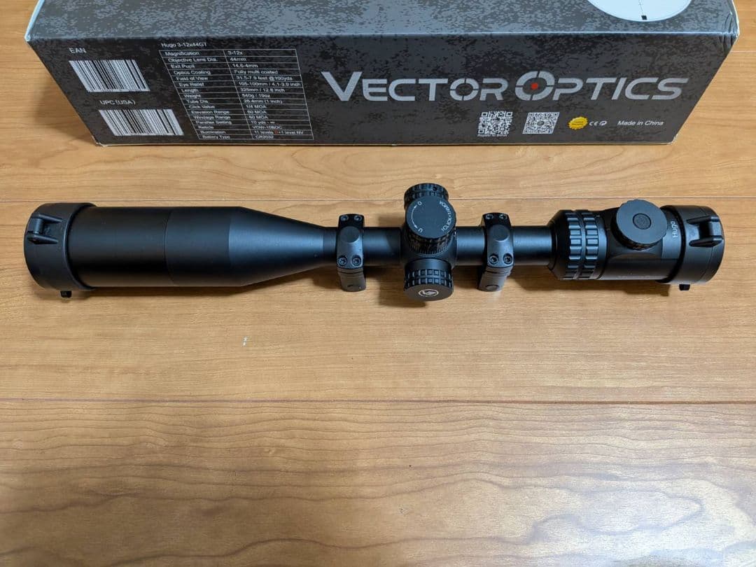 トイガン VECTOR OPTICS SCOM-31 HUGO 3-12X44GT