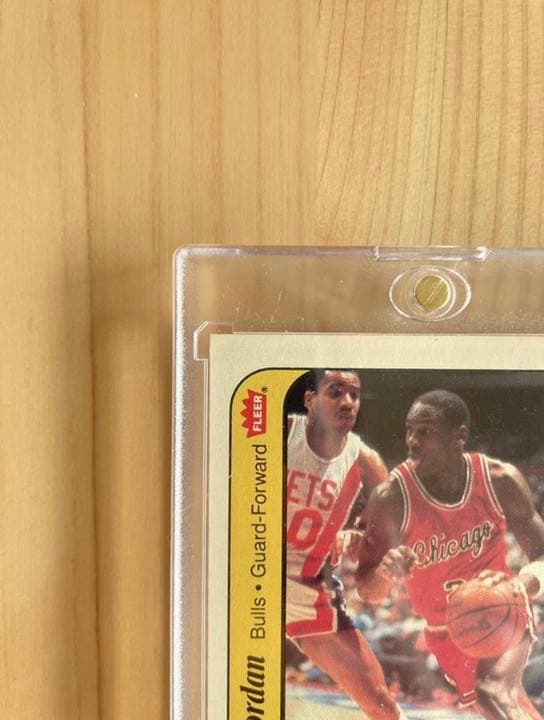 激レア 1986 FLEER MICHAEL JORDAN RC #8 貴重
