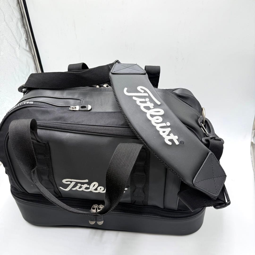 Titleist×タイトリスト 二層式2WAY ゴルフ ショルダーボストンバック