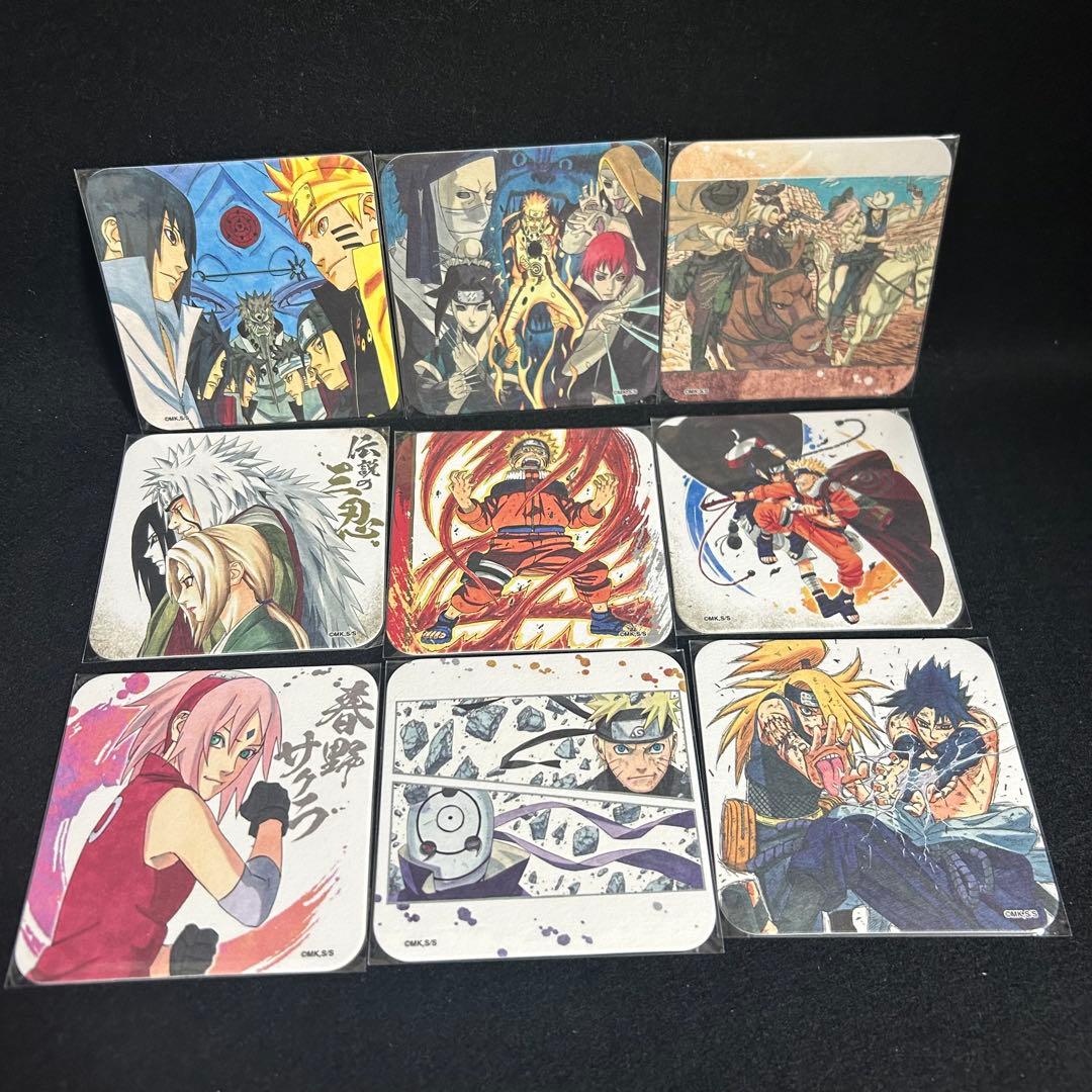 NARUTO ジャンプ展　アートコースター　コンプリート BOX
