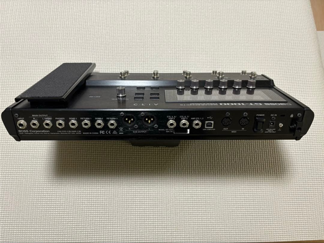 BOSS GT-1000 マルチエフェクター ＋ FV-500H（おまけ）