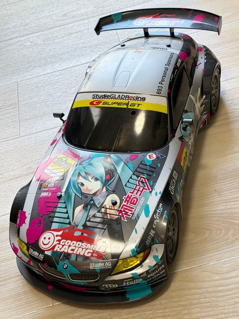 【極美品】RCラジコンボディ 1/10 タミヤ  初音ミク Z4ボディ