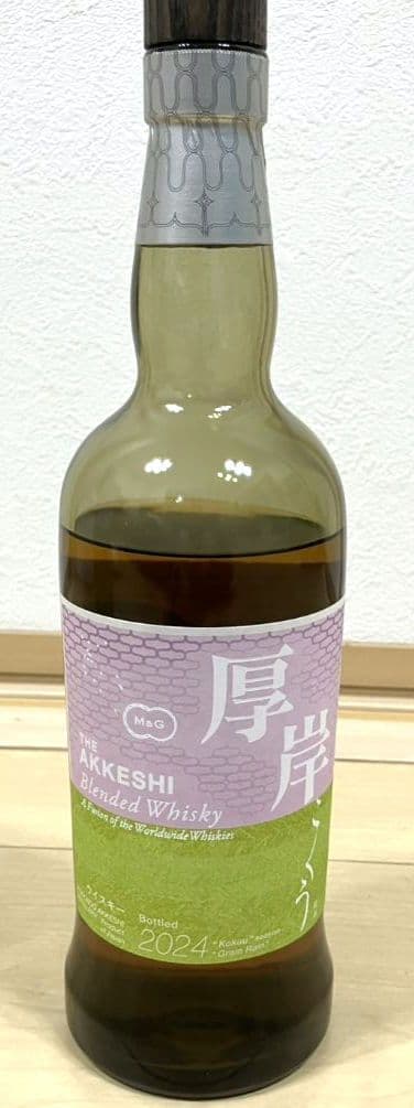厚岸 穀雨　 Blended Whisky 2024