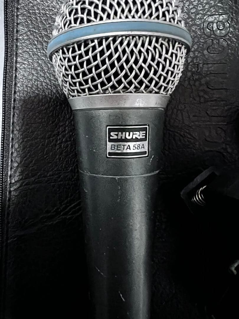 即発送 shure BETA 58A ケース付き