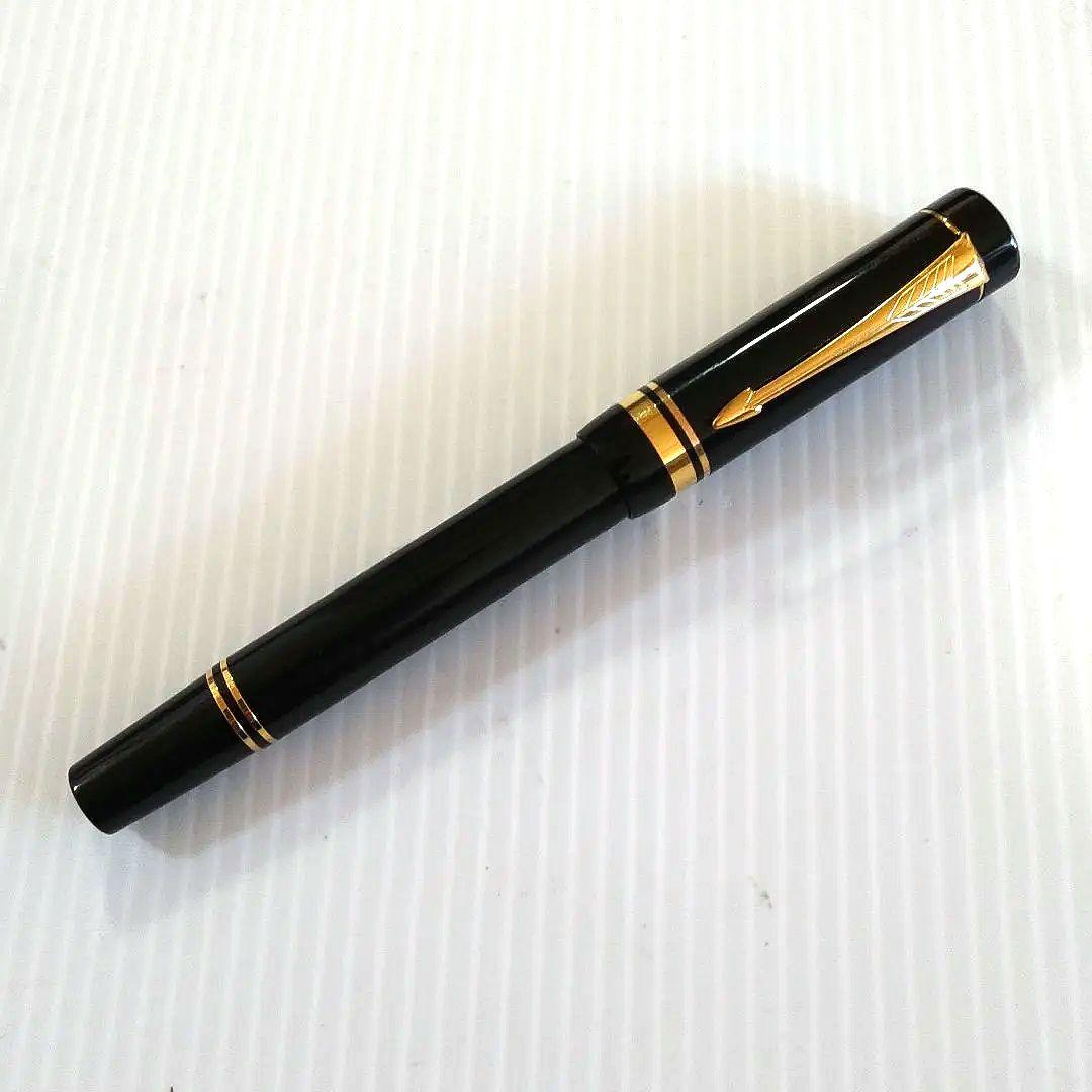 【ほぼ未使用品】PARKER DUOFOLD 万年筆　18K　1990年代