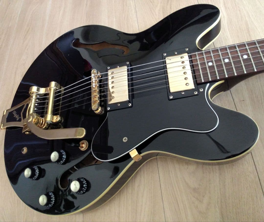 Epiphone DOT YEC bigsby エピフォン 335　セミアコ