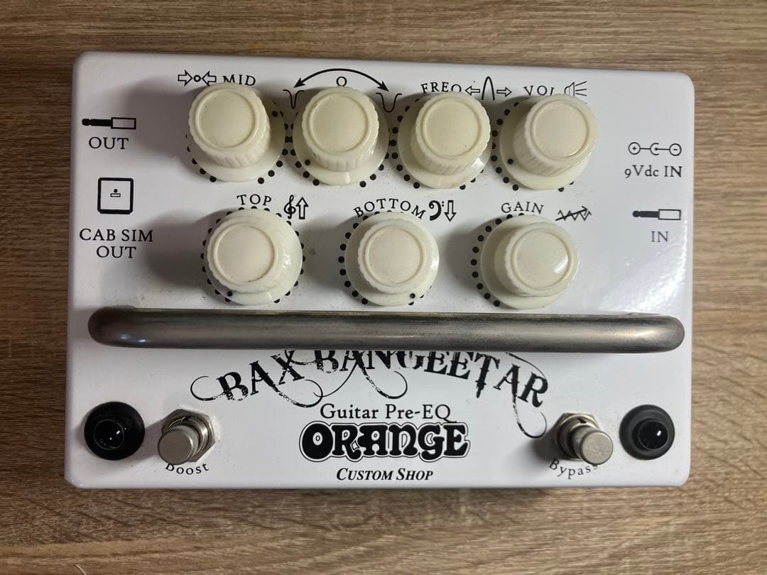 ORANGE BAX BANGEETAR ギタープリアンプ オーバードライブ