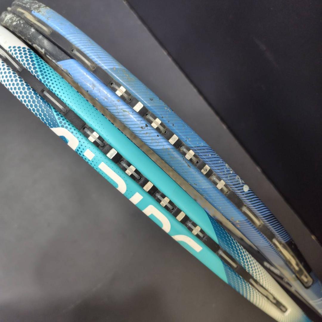 YONEX AiRIDE ブラック ホワイト 2本 ソフトラケット MH145