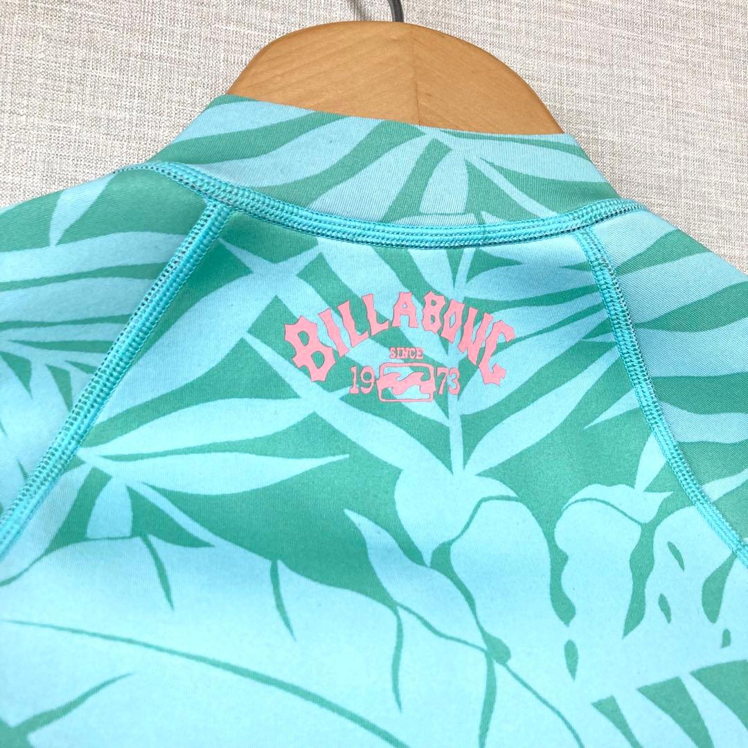 BILLABONG レディース 長袖タッパー フロントジップ ウェットスーツ