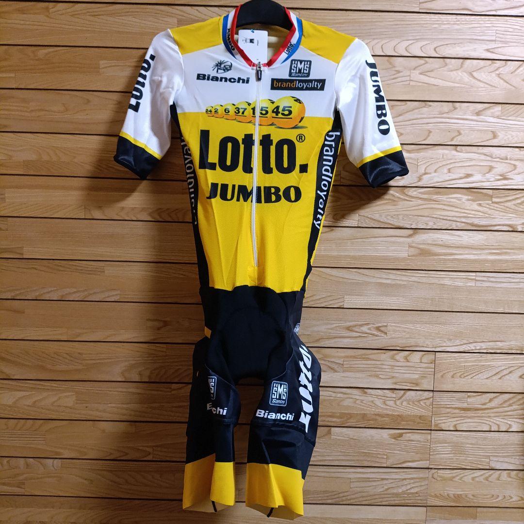 支給品　Lotto Jumbo　ロードスーツ　オランダナショナルチャンピオン