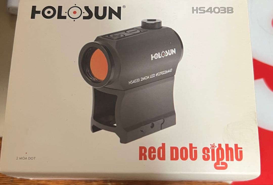 HOLOSUN HS403B ホロサン　ドットサイト