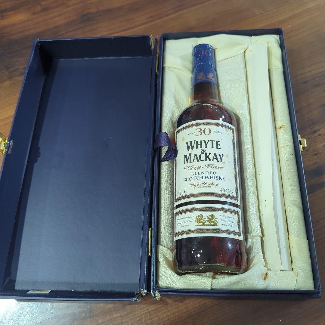 WHYTE & MACKAY 30年 ブレンデッドスコッチウイスキー　未開栓